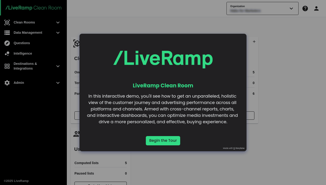 Demo our Data Clean Room | LiveRamp